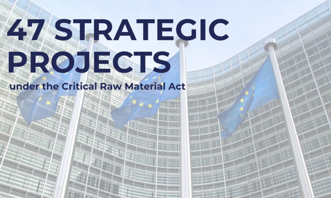 EU moves forward on critical raw materials with 47 strategic projects ...